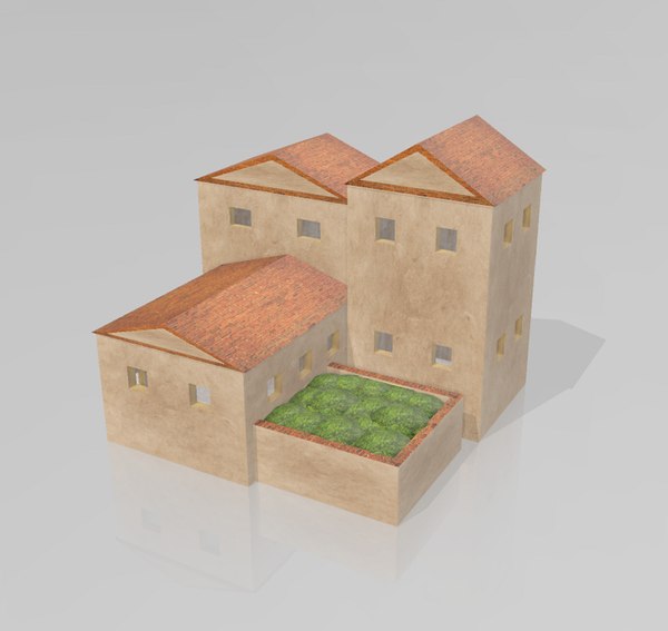 3D model Medium House Ancient Greece - TurboSquid 2010029