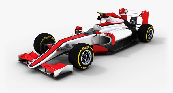 haas f1 concept 3d max