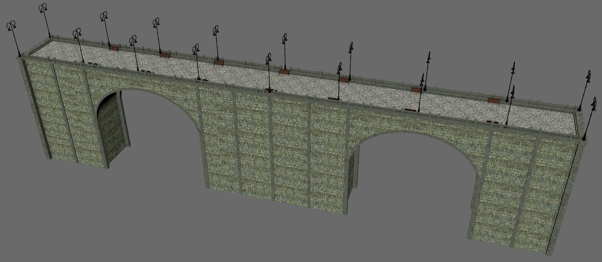 Bridge classic 3D - TurboSquid 1468571