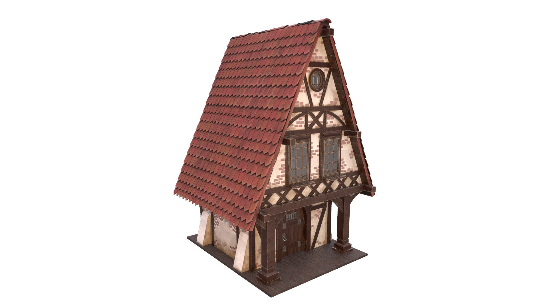 Medieval House Model - TurboSquid 2288726