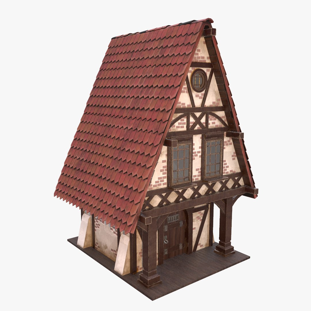 Medieval House Model - TurboSquid 2288726