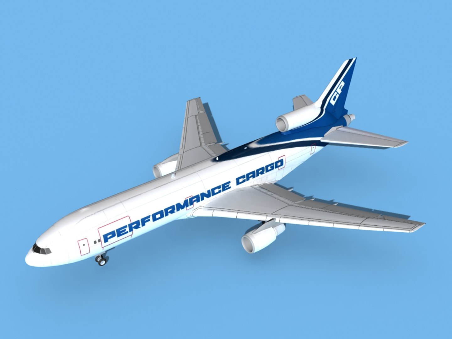 3D Model Lockheed L-1011-10 - TurboSquid 1488940