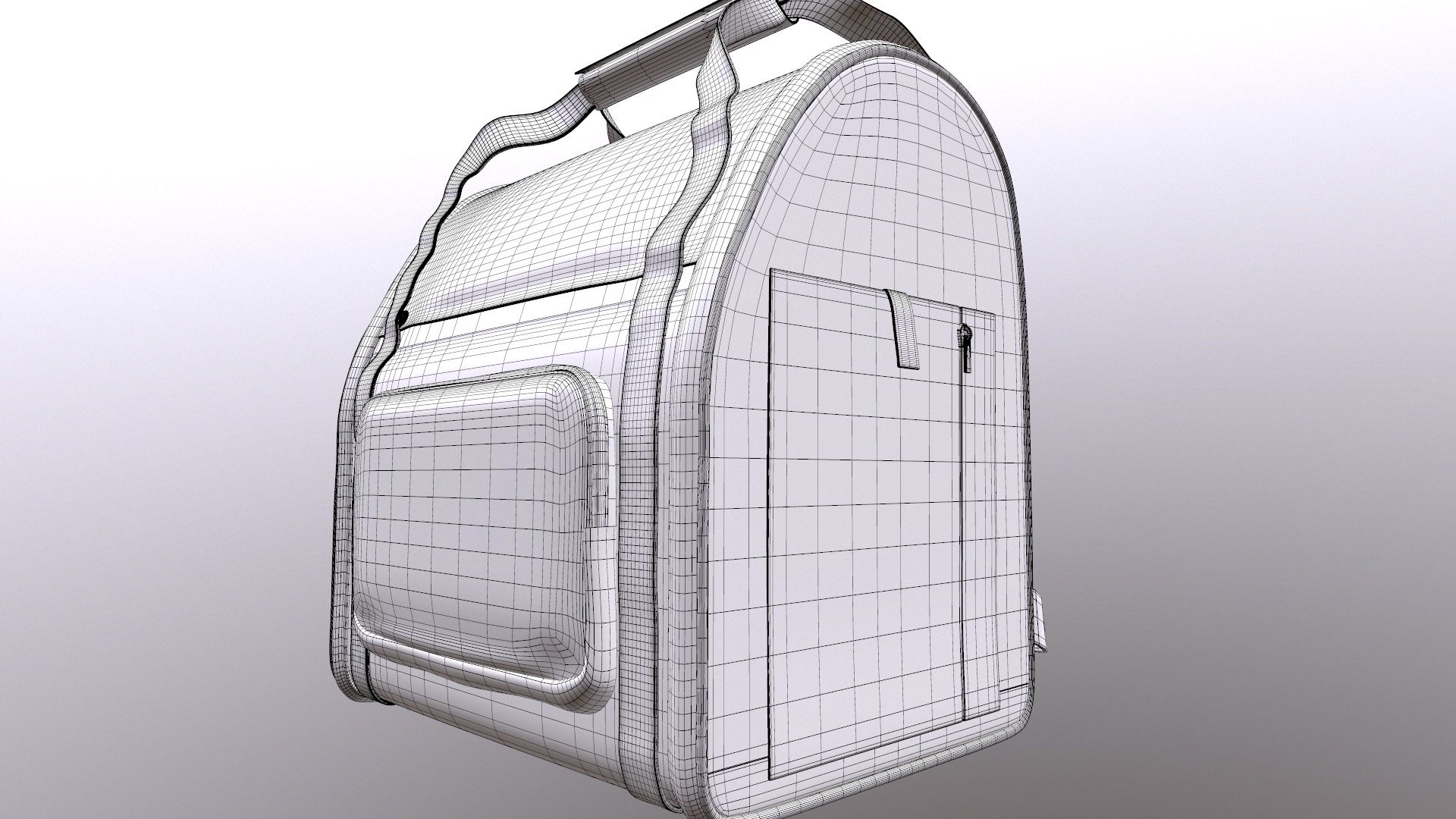 Pet Backpack Carrier 3D Model - TurboSquid 2166115