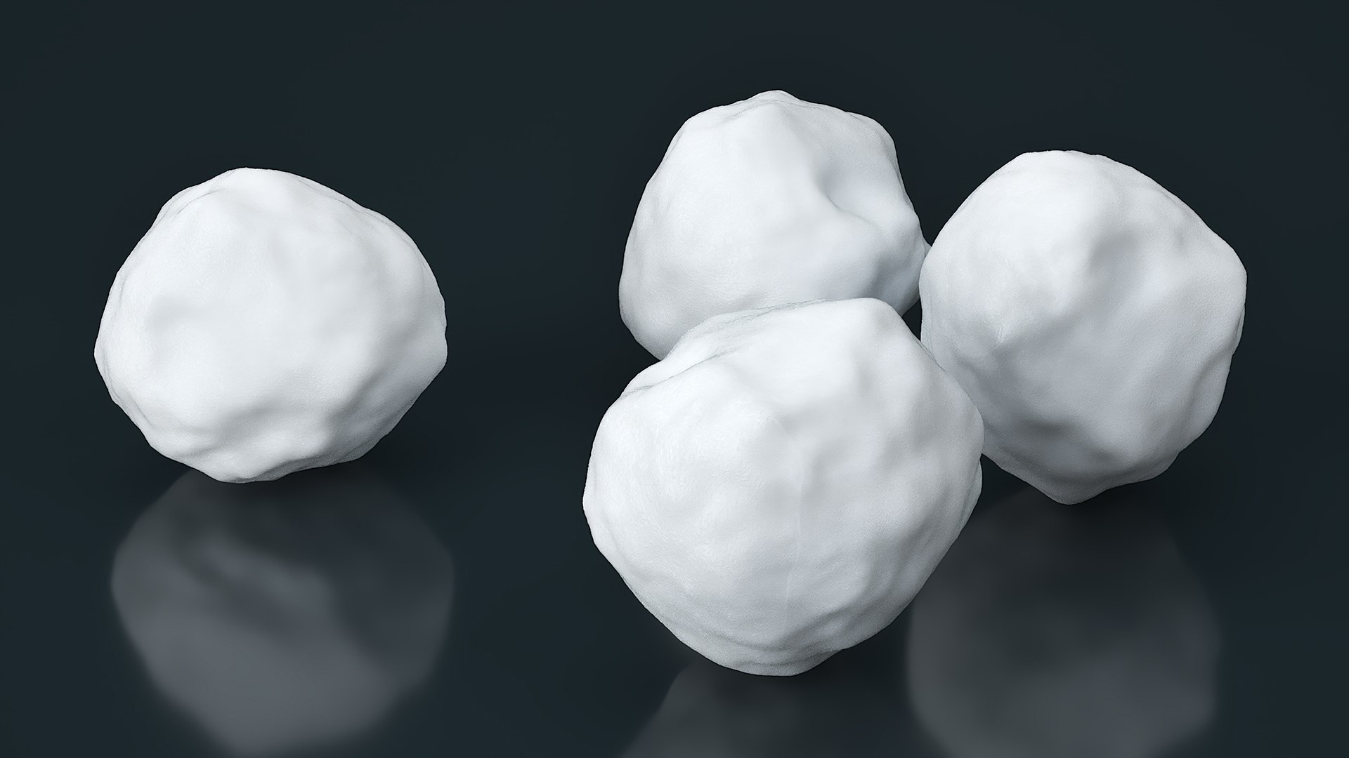 3D Snowball Model - TurboSquid 2311842