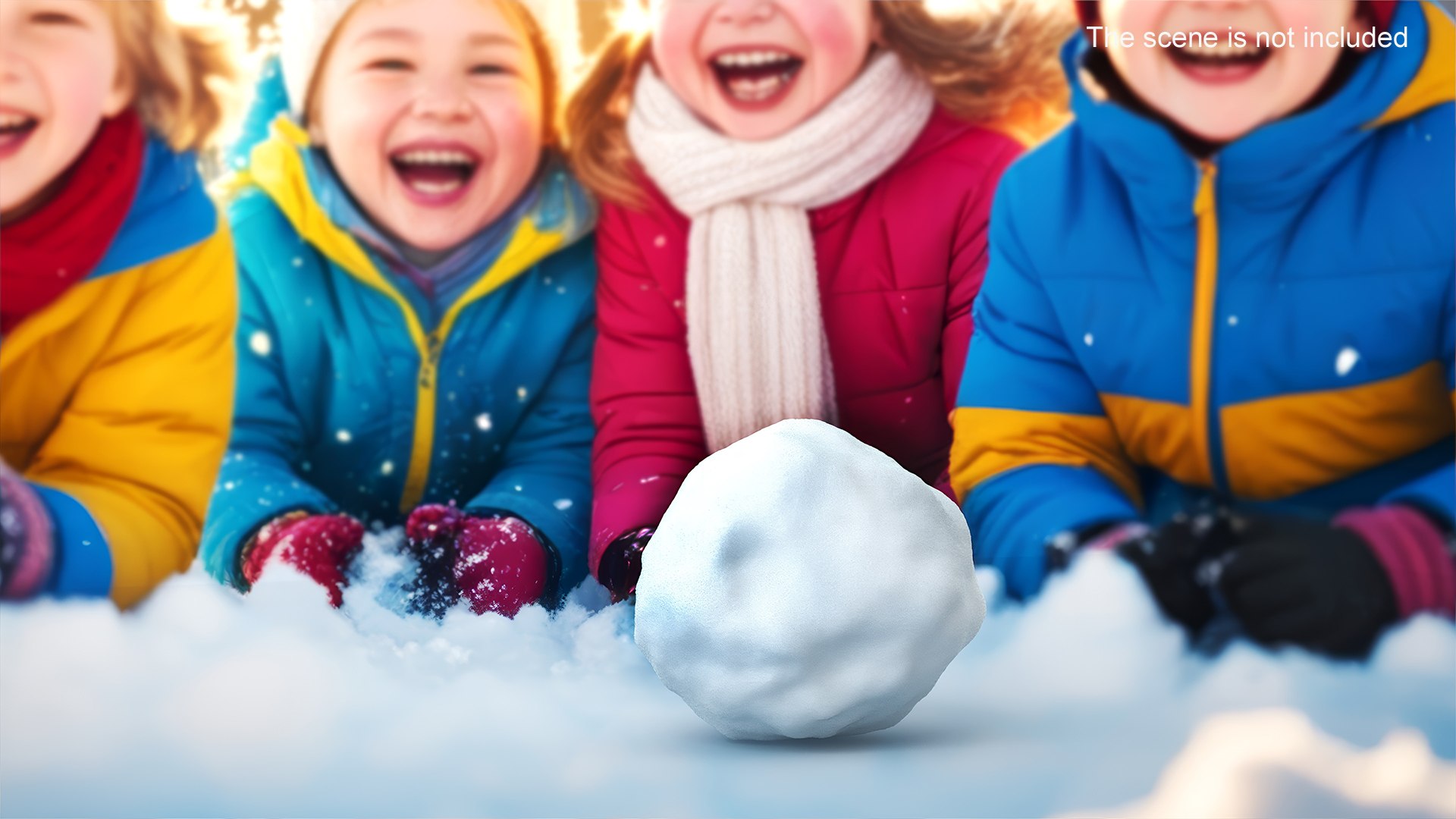 3D Snowball Model - TurboSquid 2311842