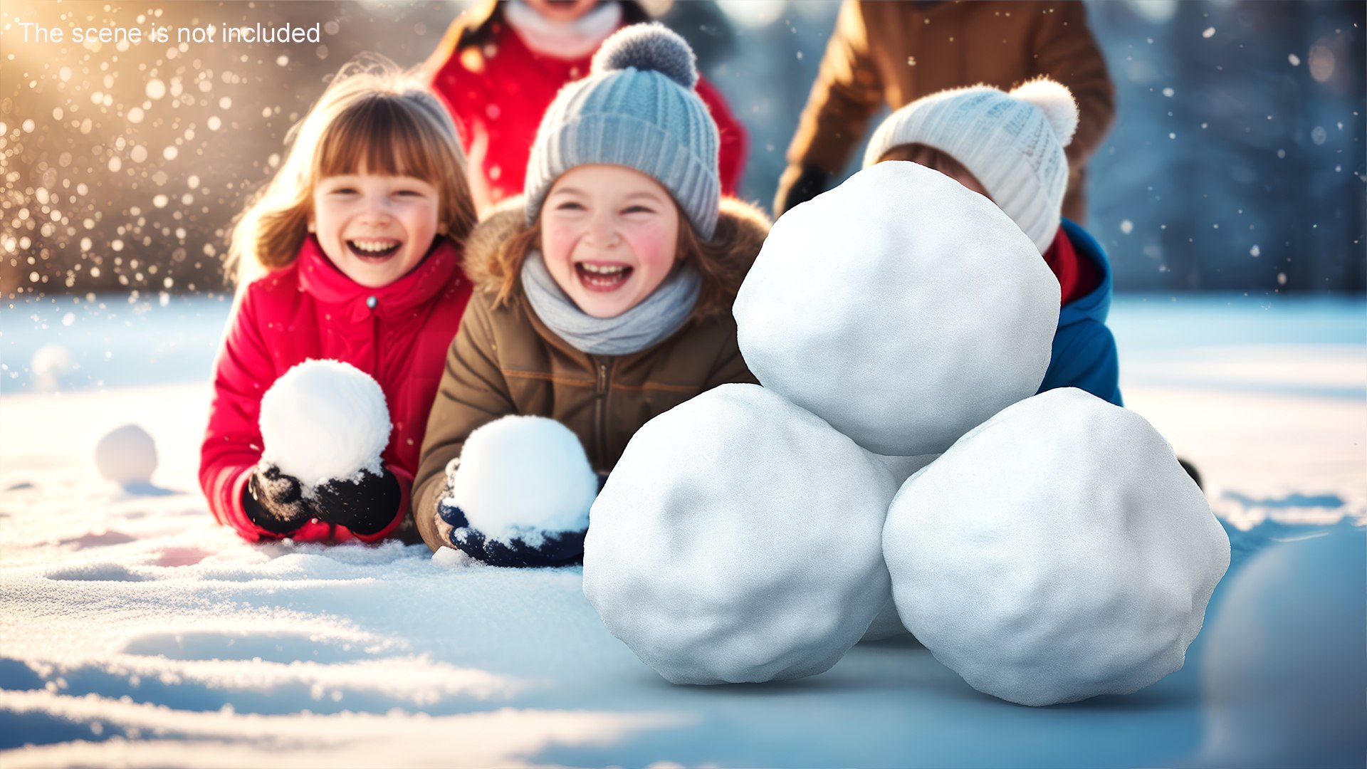 3D Snowball Model - TurboSquid 2311842