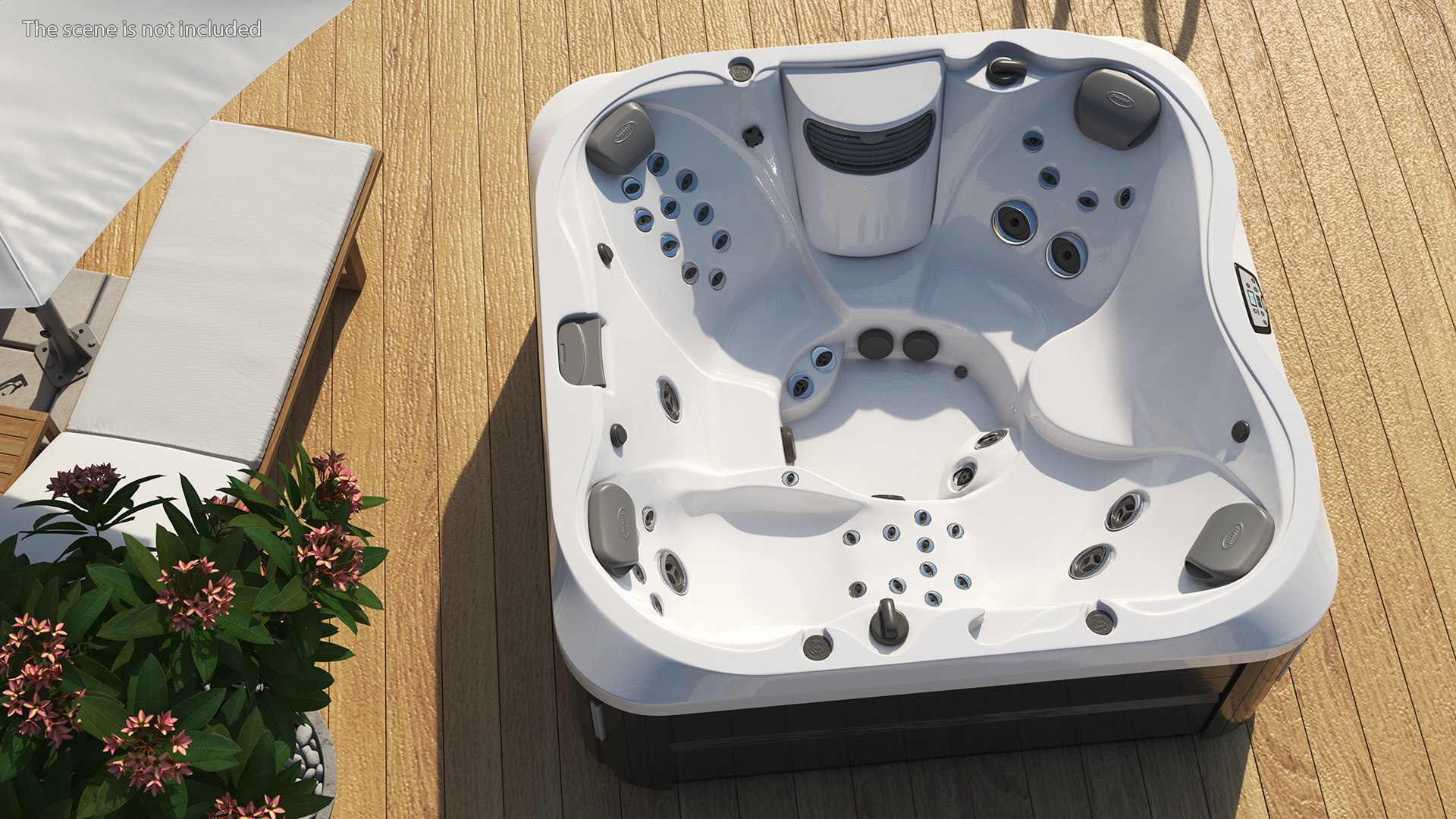 Jacuzzi J 335 Hot Tub 3D model - TurboSquid 1716256