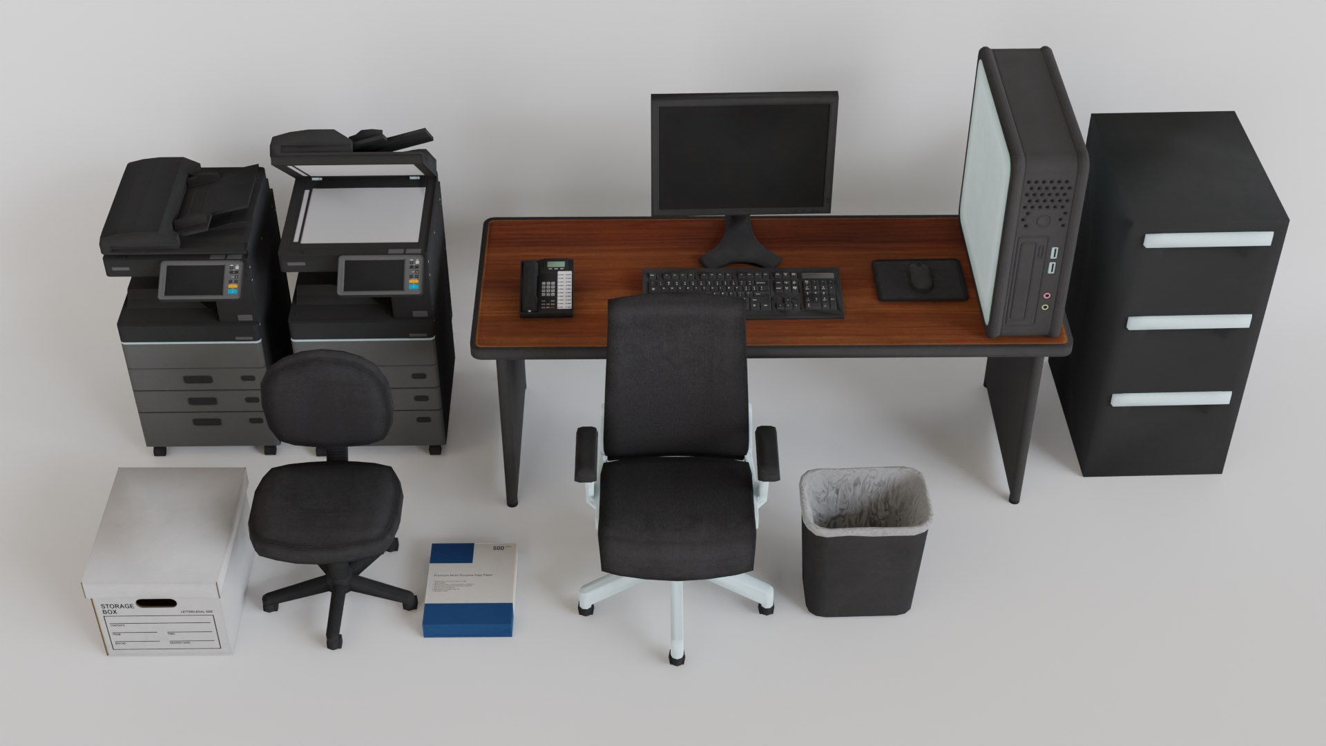 3D Office Collection - TurboSquid 2089196