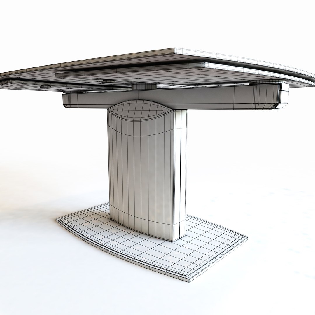 Table Extended 3d 3ds