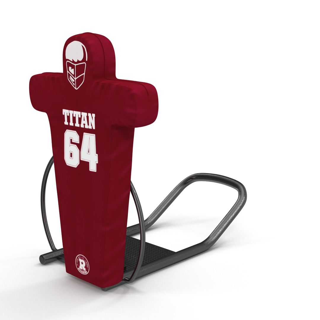 3d football tackling dummy 2 model
