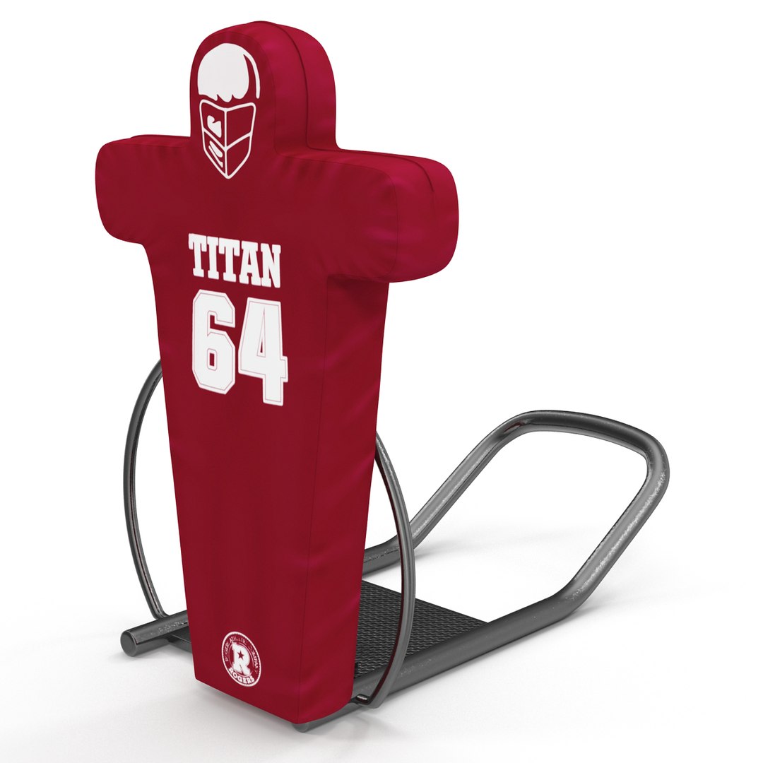 3d football tackling dummy 2 model