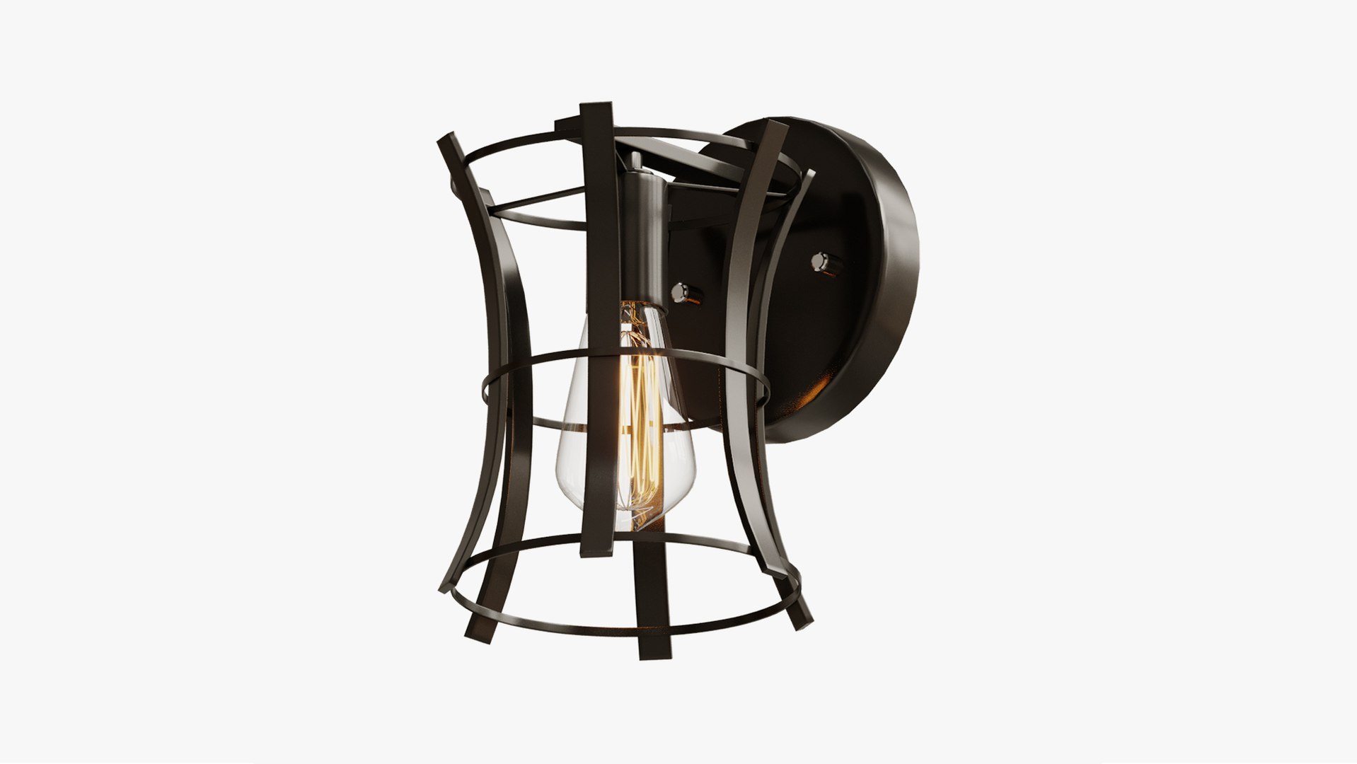 Wallscone Loft Medieval Torch Wall 3D Model - TurboSquid 1975894