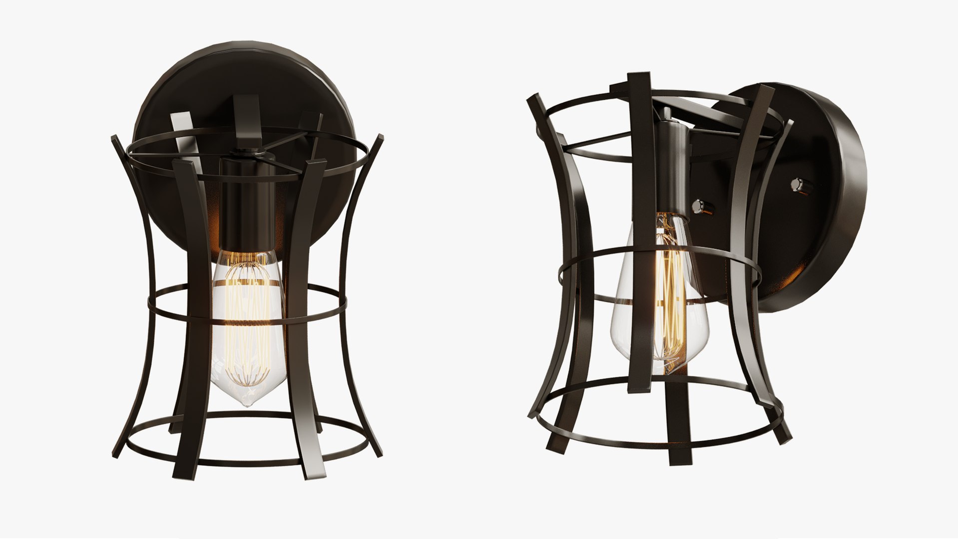 Wallscone Loft Medieval Torch Wall 3D Model - TurboSquid 1975894