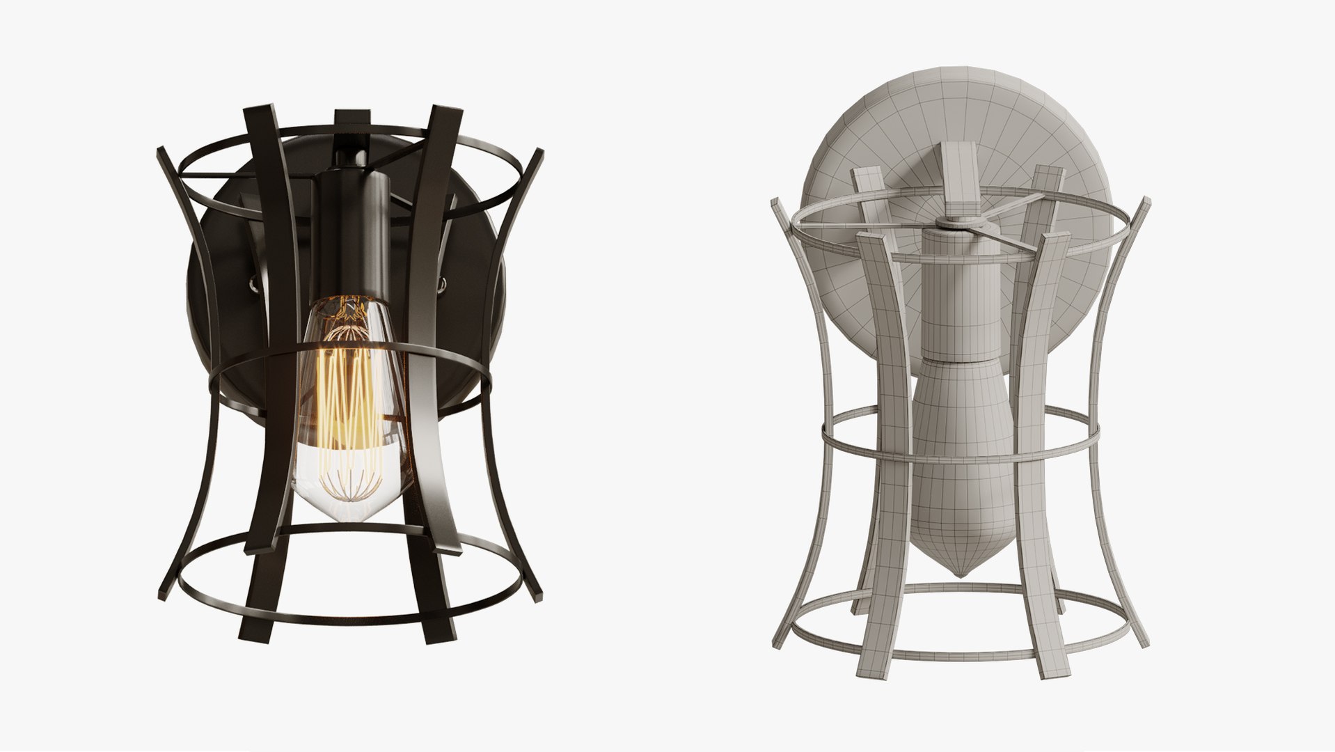 Wallscone Loft Medieval Torch Wall 3D Model - TurboSquid 1975894