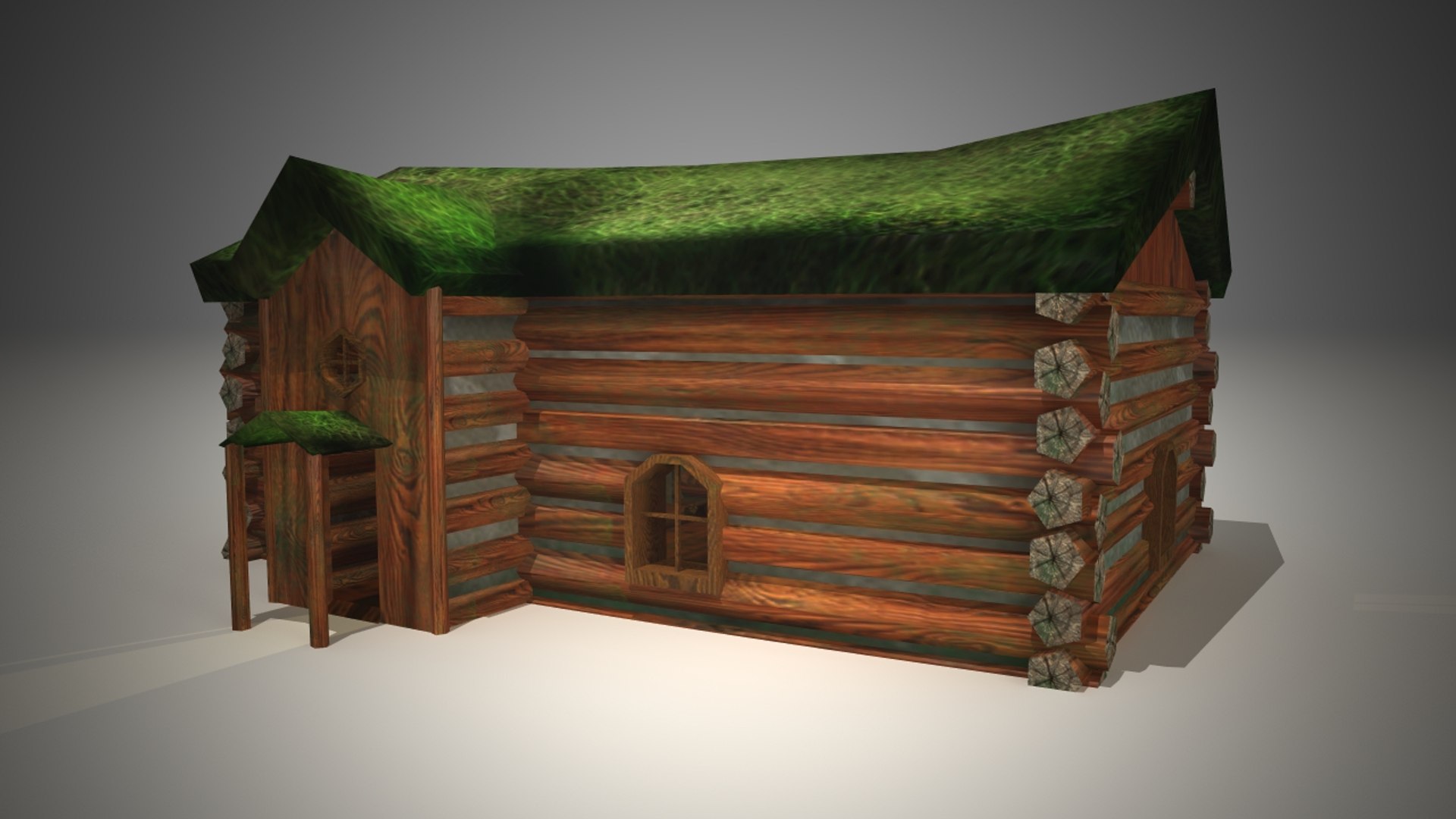 Cottage Grass 3d Model