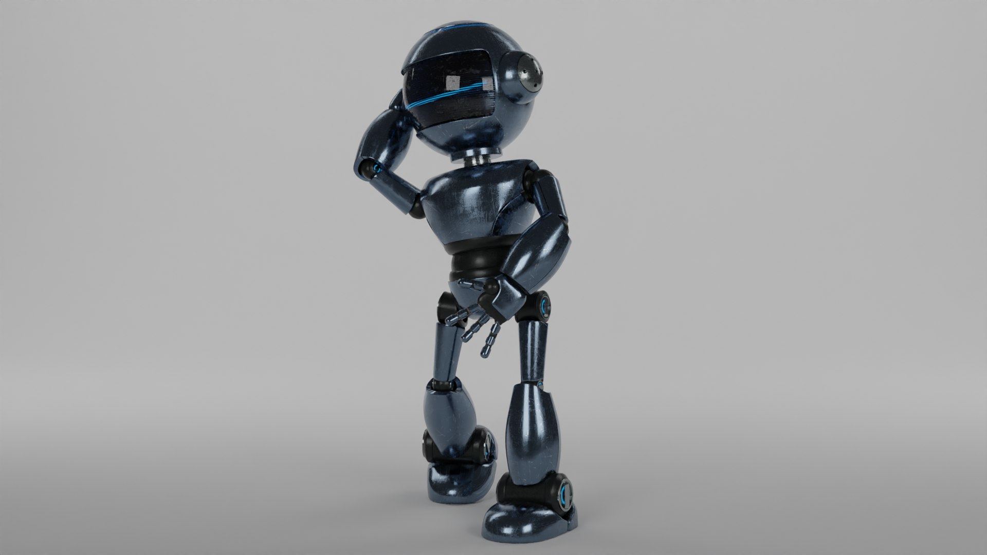 Robot new version 3D model - TurboSquid 2087219