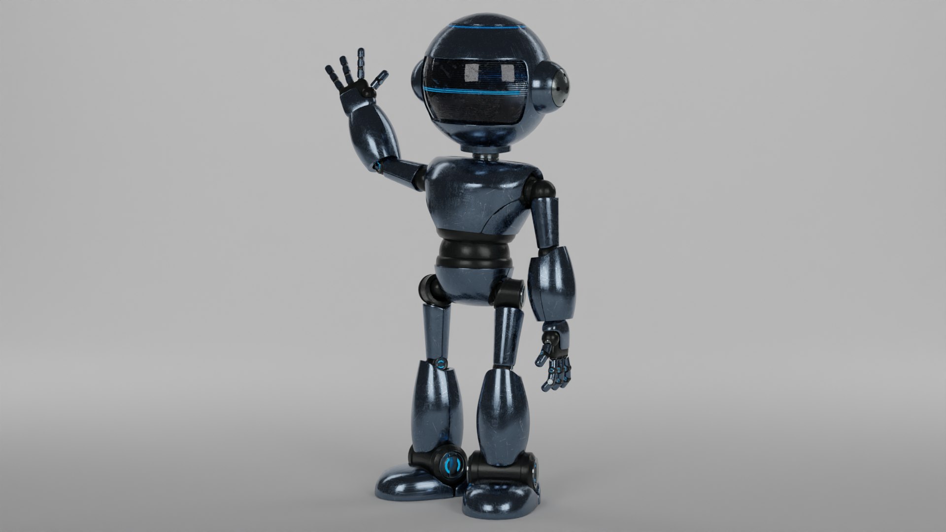 Robot New Version 3D Model - TurboSquid 2087219