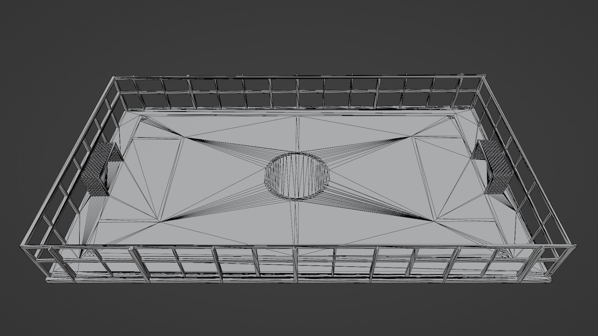 3D Model Voxel Football Field - TurboSquid 1870906