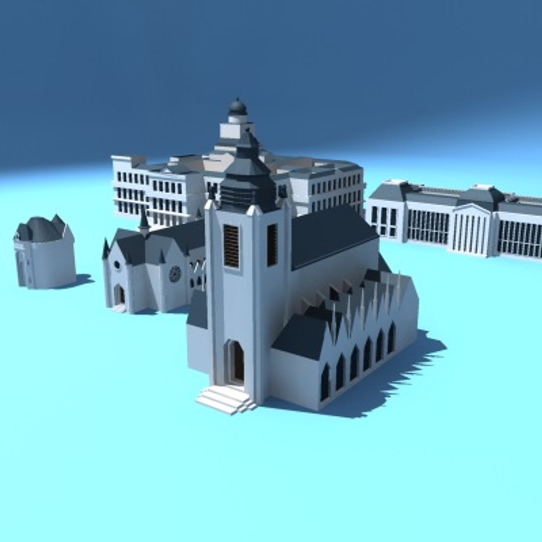 Building Set 3d Model