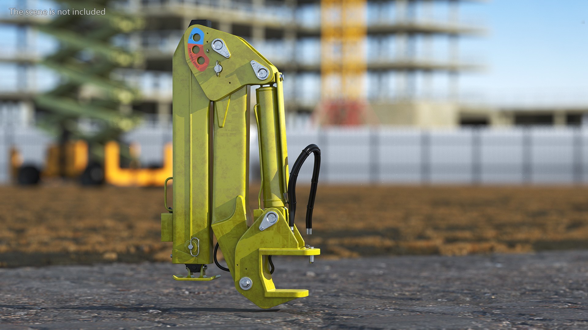 Heavy Duty Hydraulic Outrigger Stabilizer 3D Model - TurboSquid 1833297