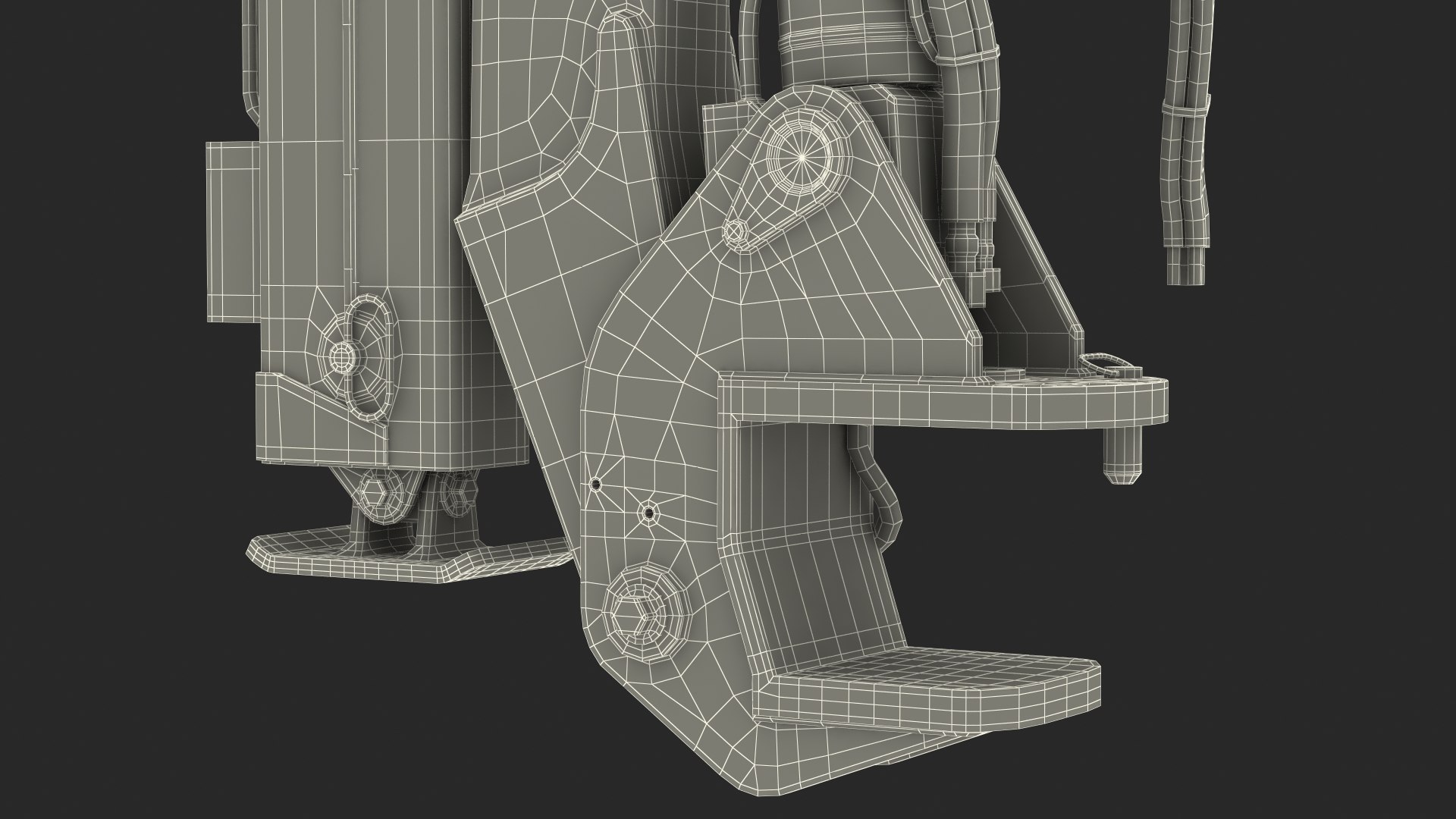 Heavy Duty Hydraulic Outrigger Stabilizer 3D model - TurboSquid 1833297