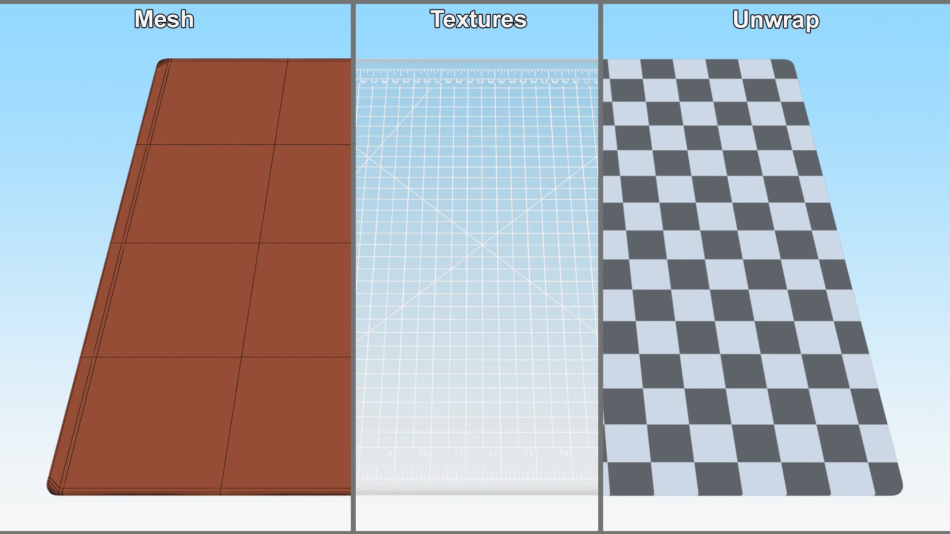 Self-Healing Cutting Mat Transparent model - TurboSquid 1984142