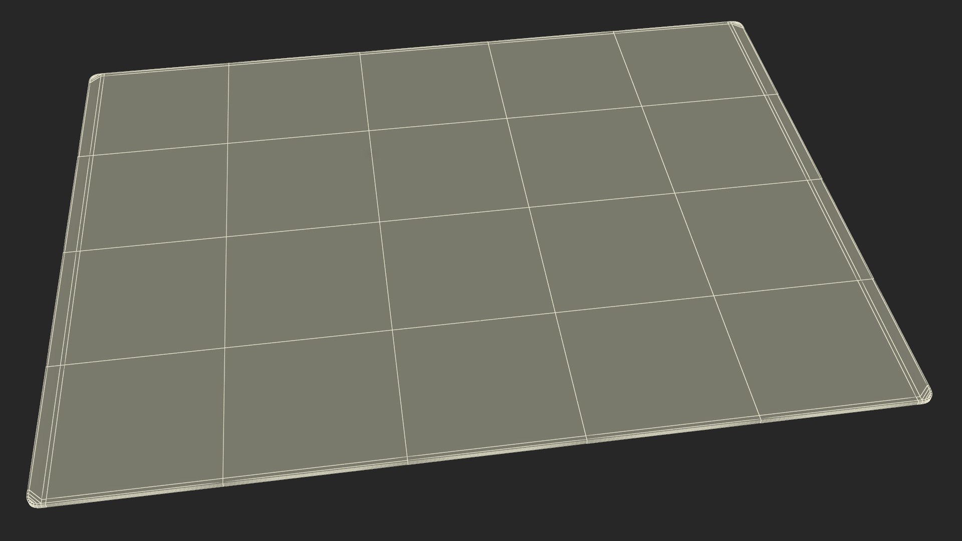 Self-Healing Cutting Mat Transparent model - TurboSquid 1984142