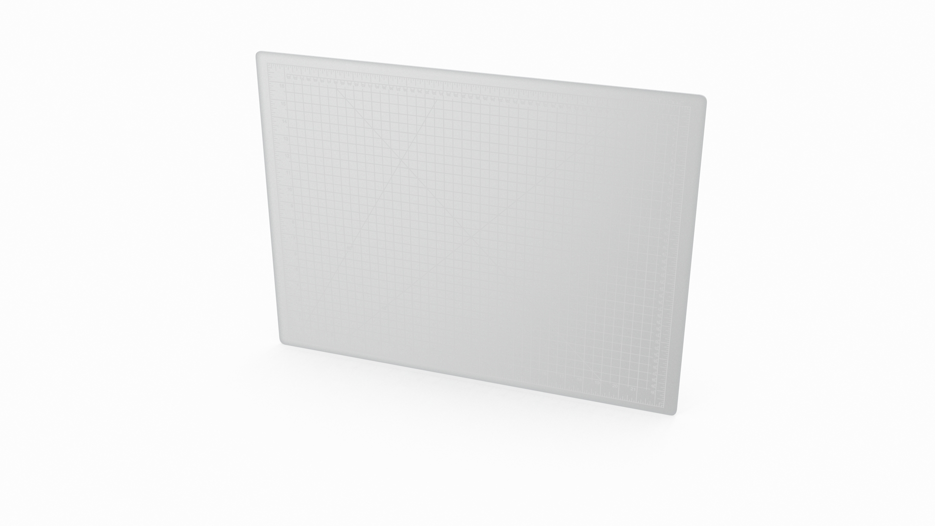 Self-Healing Cutting Mat Transparent Model - TurboSquid 1984142