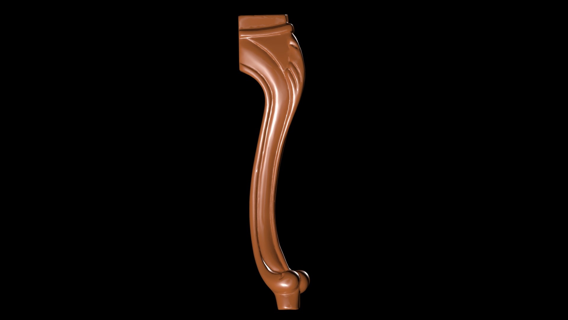 COFFEE TABLE LEG 31 3D - TurboSquid 2203929