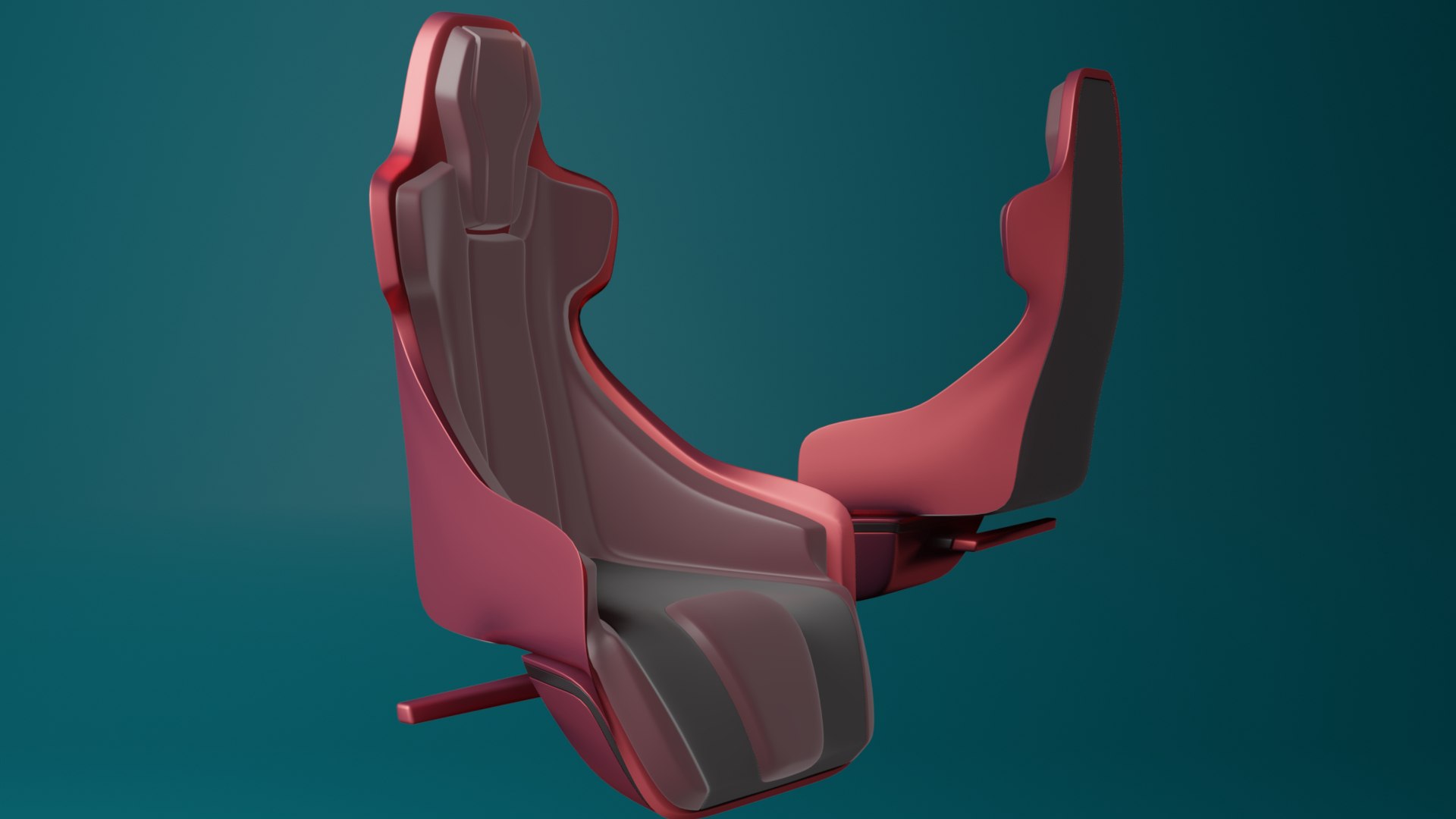 Concept Styled Sports Car Seat 1 3D - TurboSquid 1782469