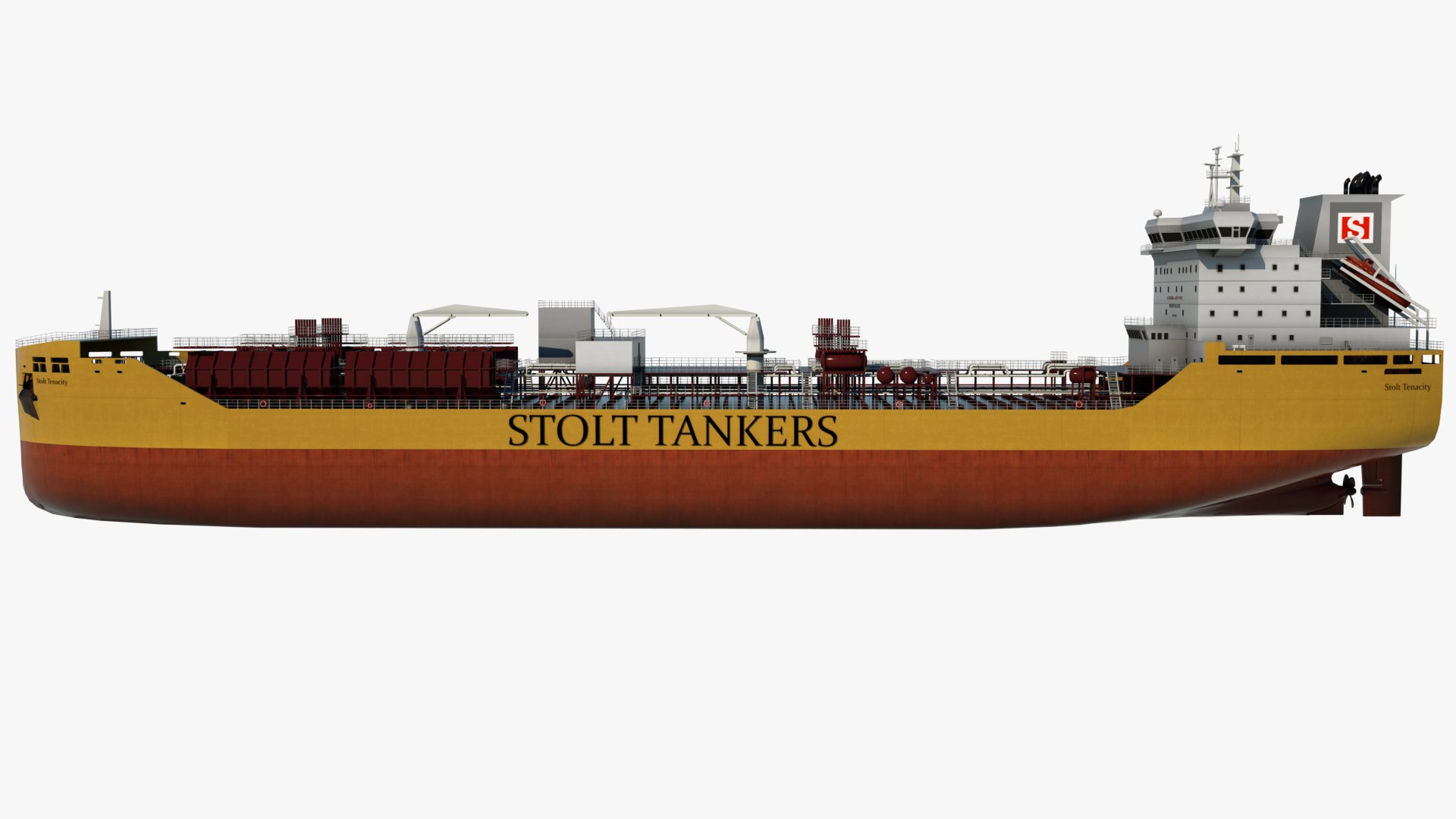 3D oil tanker stolt tenacity - TurboSquid 1439632