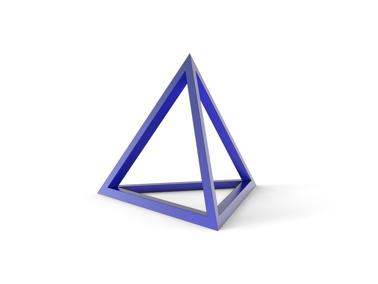 3D Model Wireframe Pyramid - TurboSquid 1553481