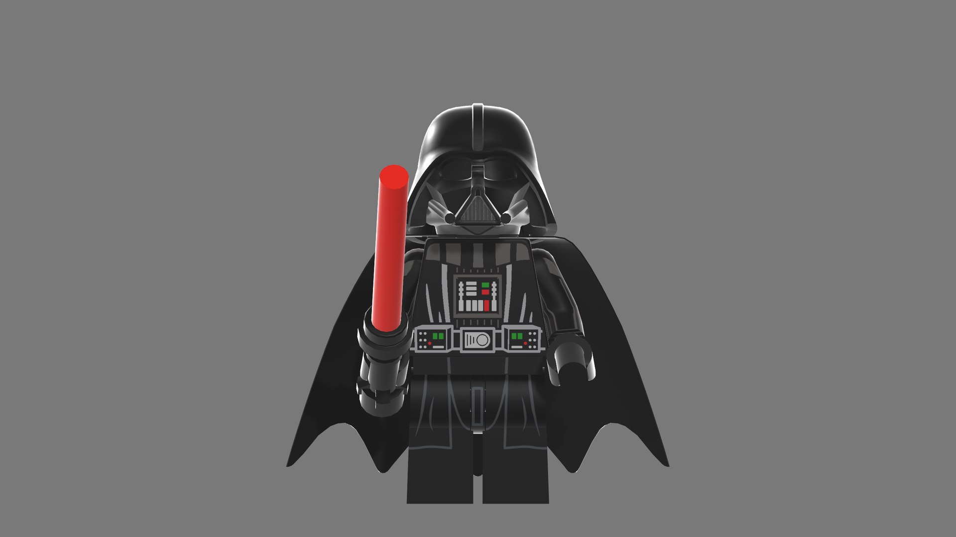 Lego Minifigure Darth Vader 3D Model - TurboSquid 2052631