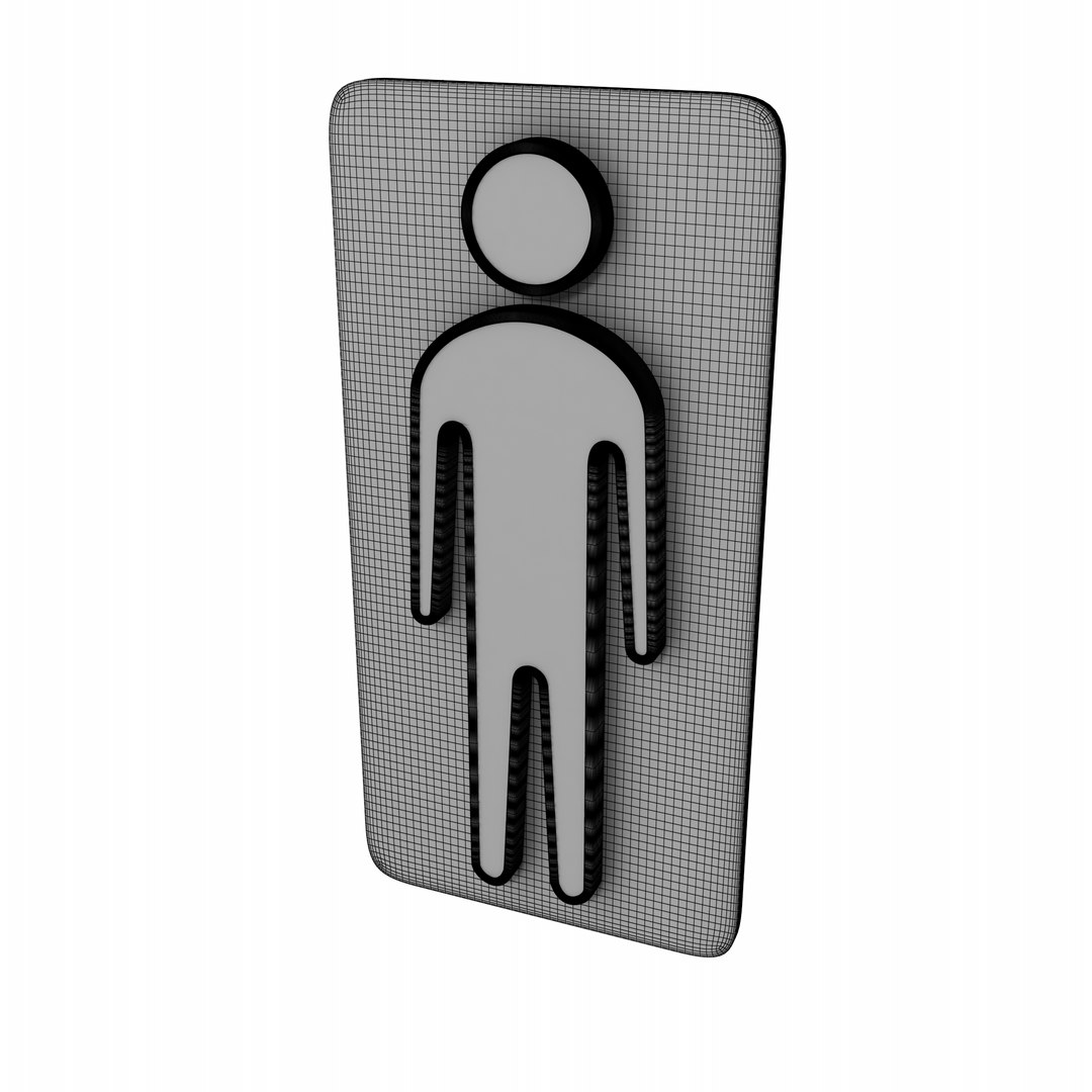 Men Symbol 3D Model - TurboSquid 2308932