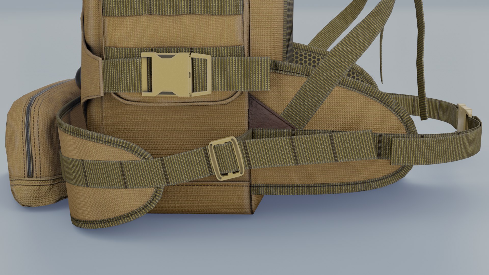 Realistic camping backpack 3D model - TurboSquid 1487955