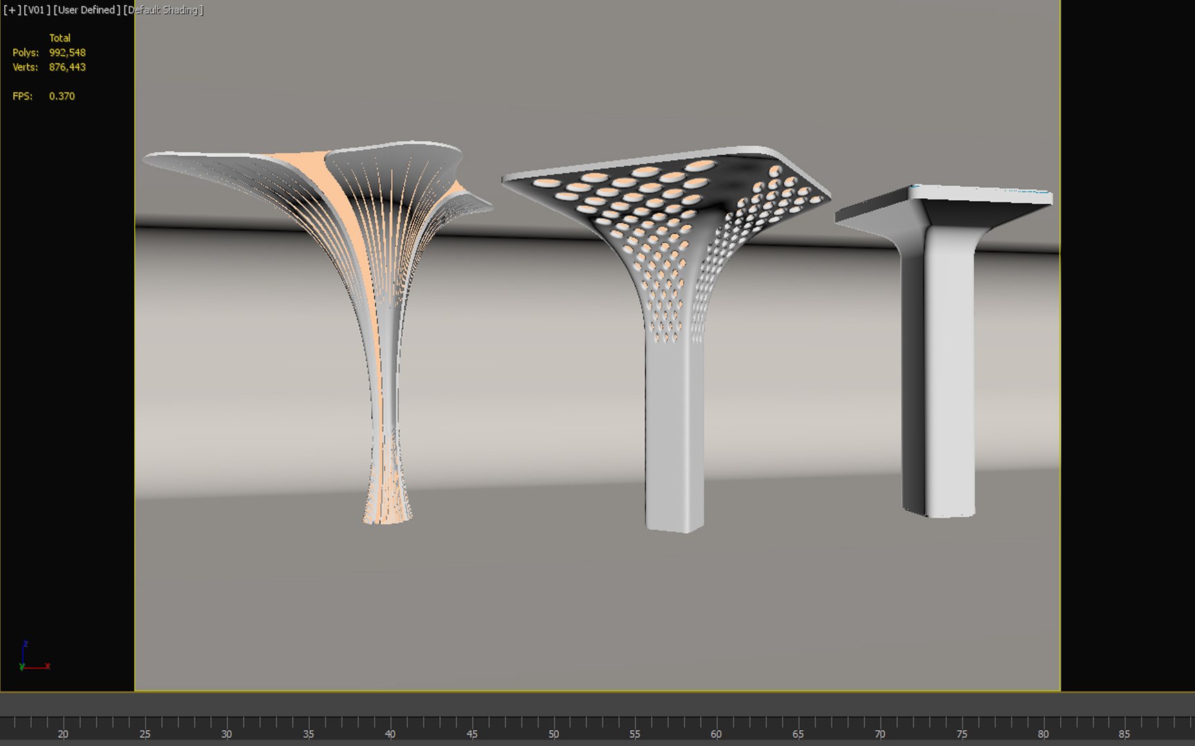 3D Decorative Columns Column Designs Creative Columns Interior Columns ...