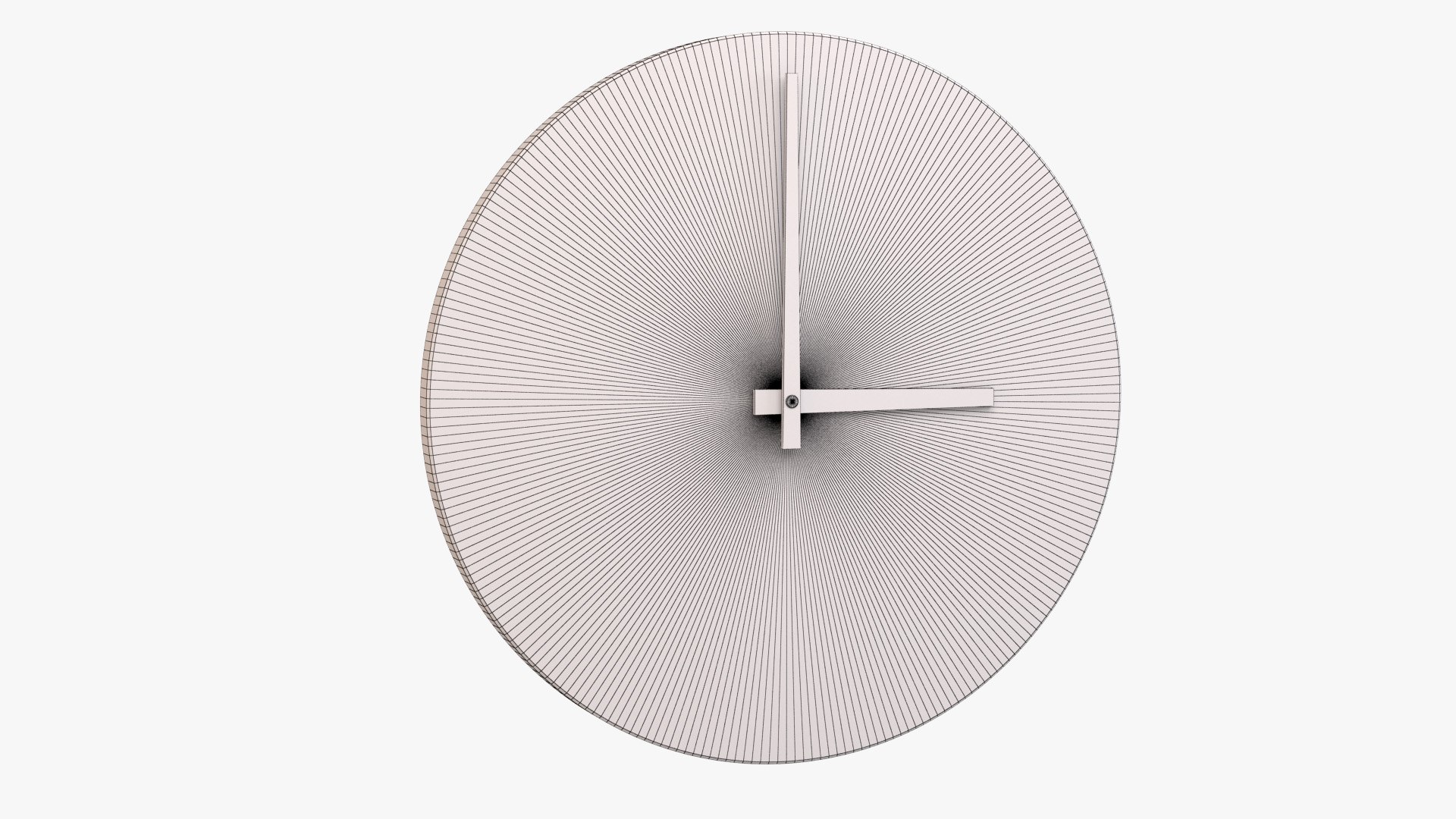 3d Model Modern Clock