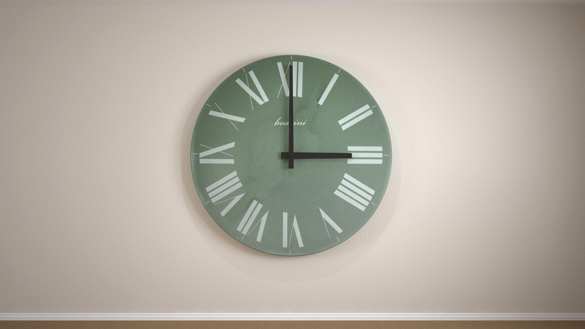 3d Model Modern Clock