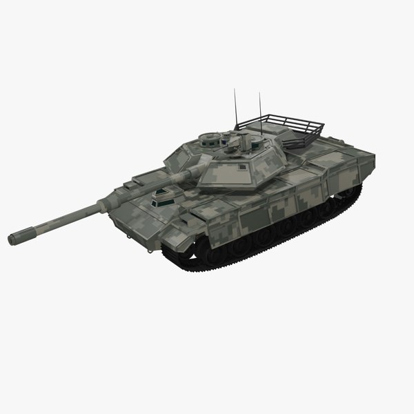 MBT modern Tank T-72 and Abrams fushion 3D 모델 - TurboSquid 1988704
