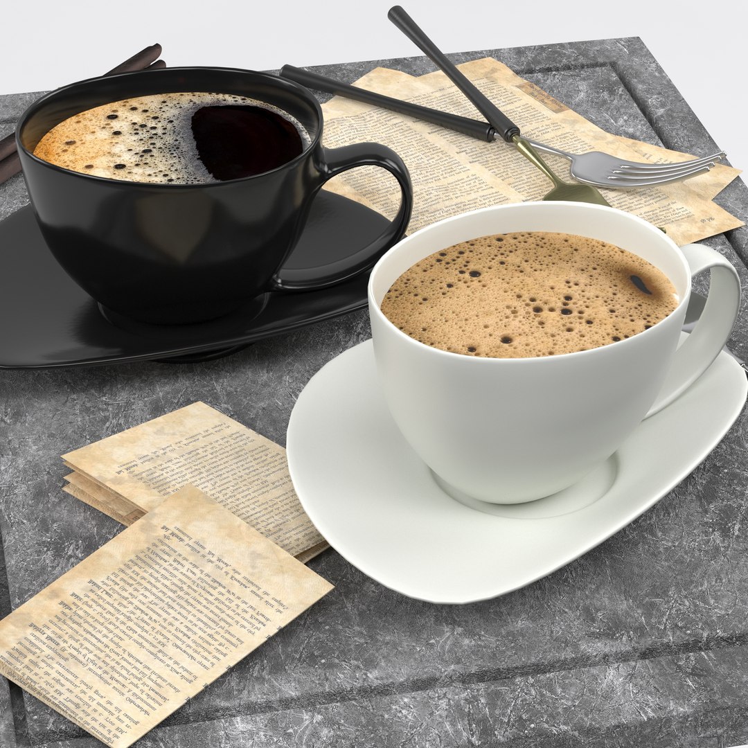 3D Coffee Cup Model - TurboSquid 1650472