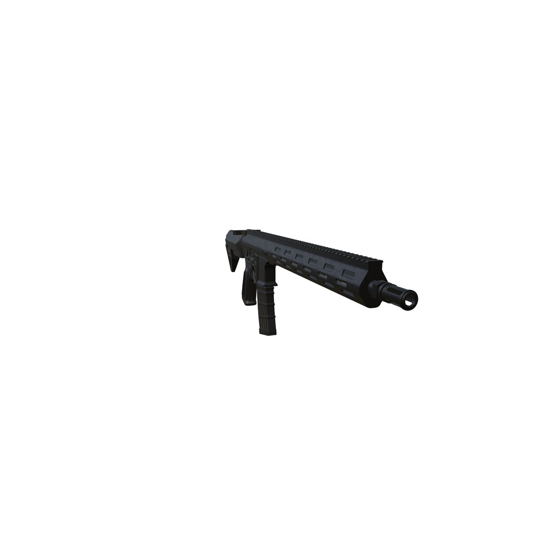 MK116 Compound Rifle 223 Wylde 3D Model - TurboSquid 2286309