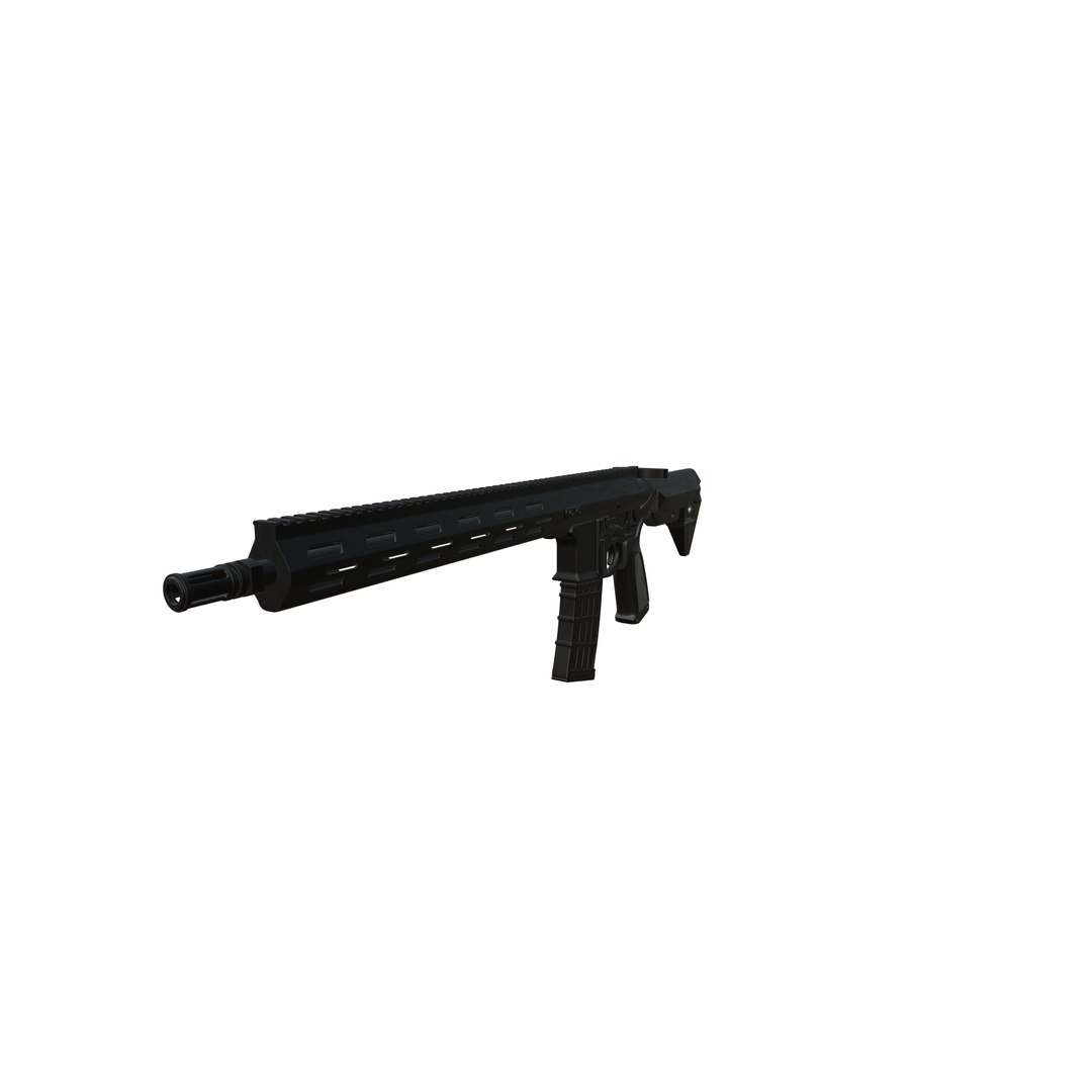 MK116 Compound Rifle 223 Wylde 3D Model - TurboSquid 2286309