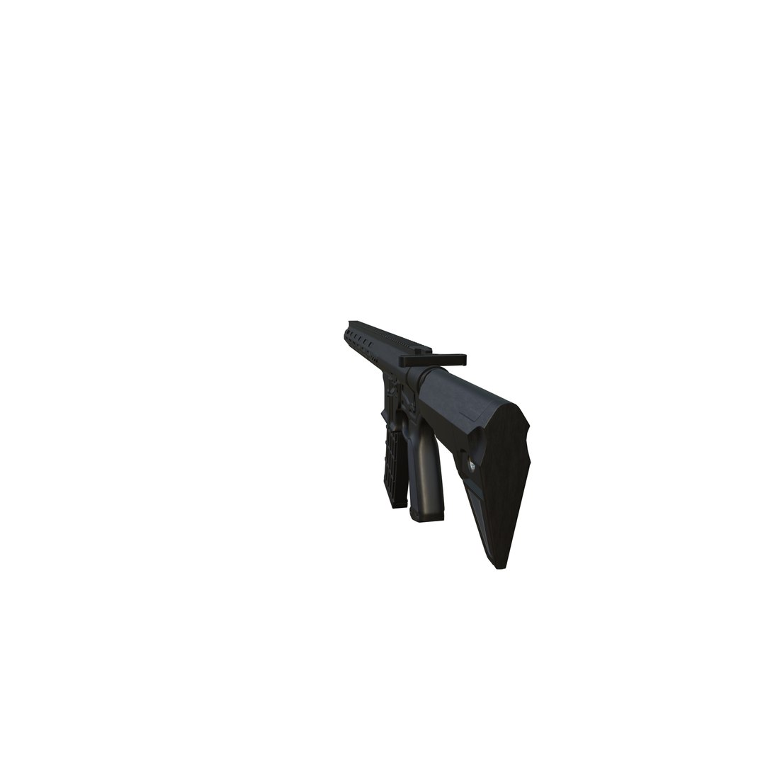 MK116 Compound Rifle 223 Wylde 3D Model - TurboSquid 2286309