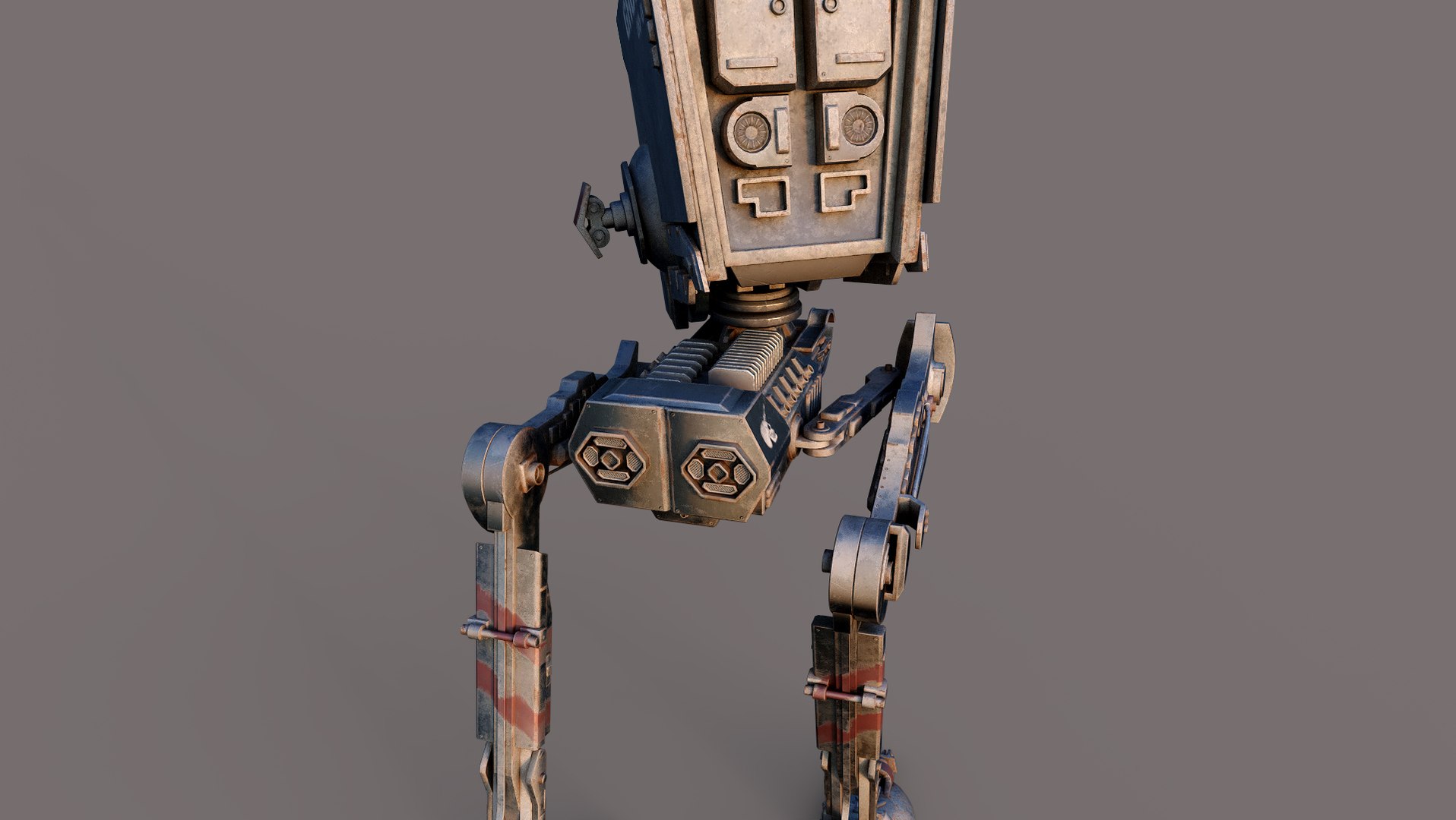 3D Star Wars AT-ST Model - TurboSquid 2127309