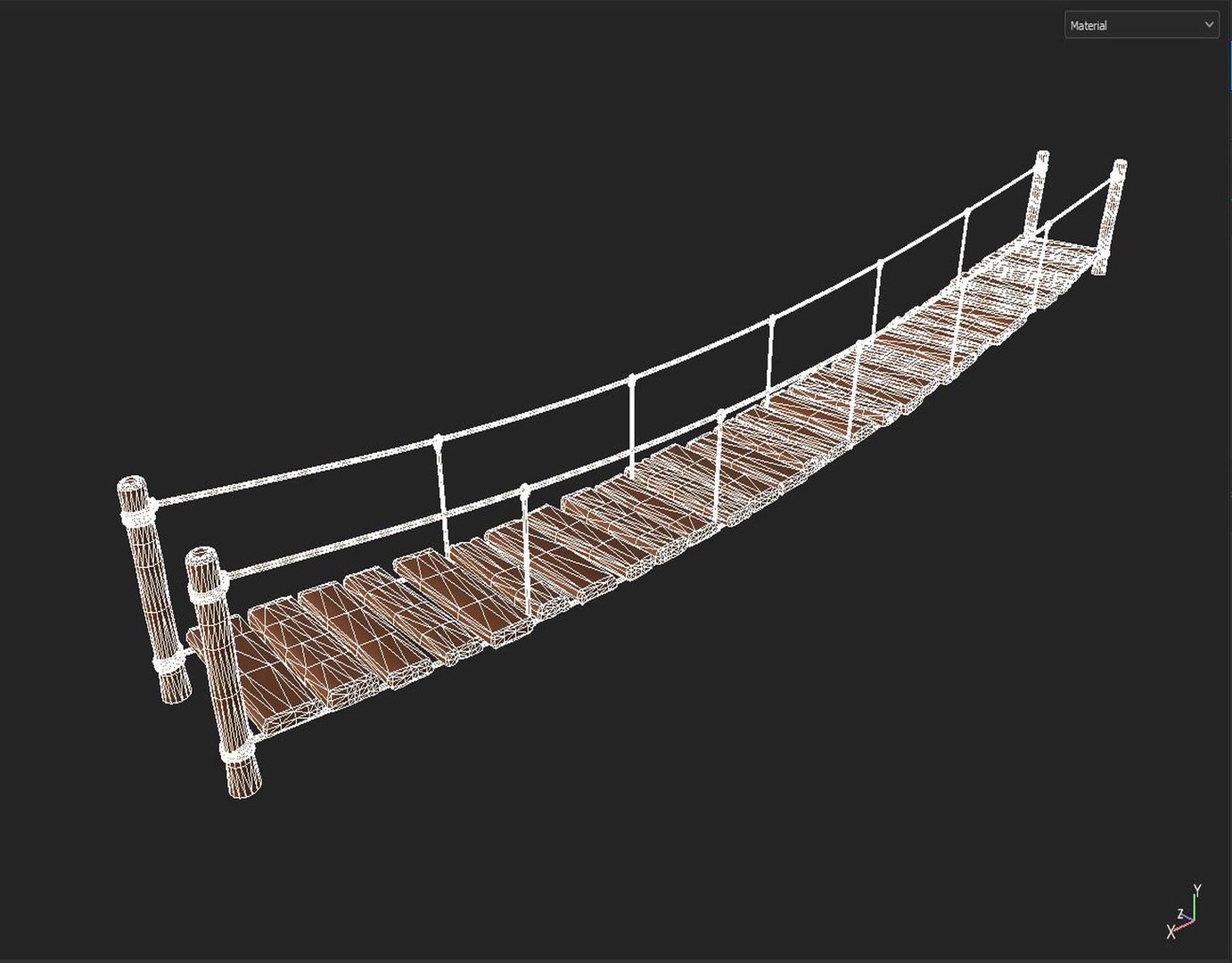 3D Drawbridge Model - TurboSquid 2245191