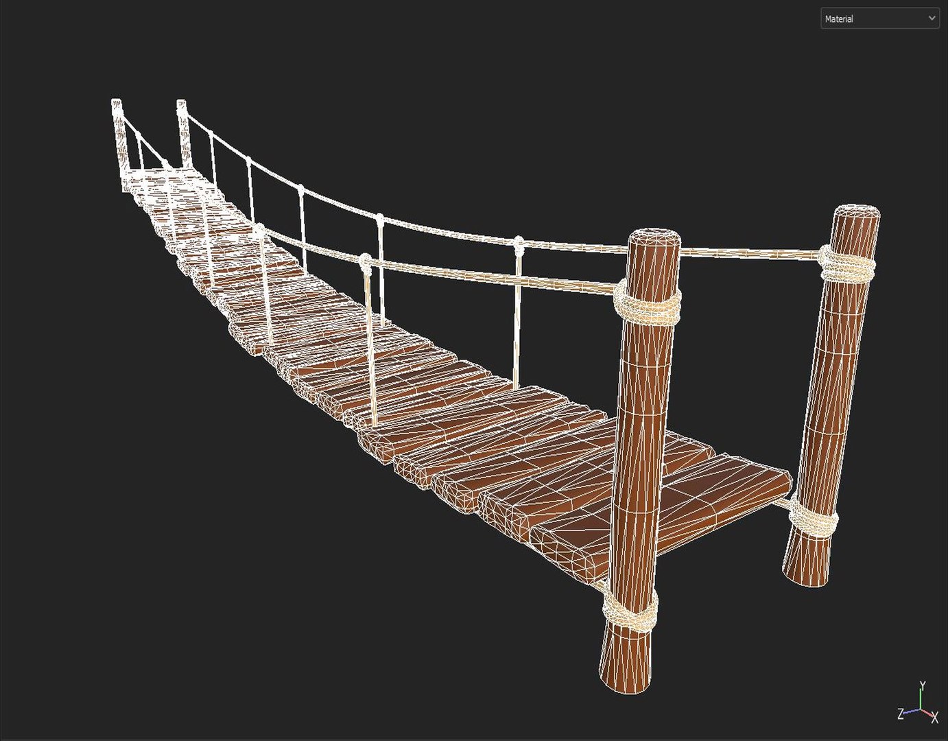 3D Drawbridge Model - TurboSquid 2245191