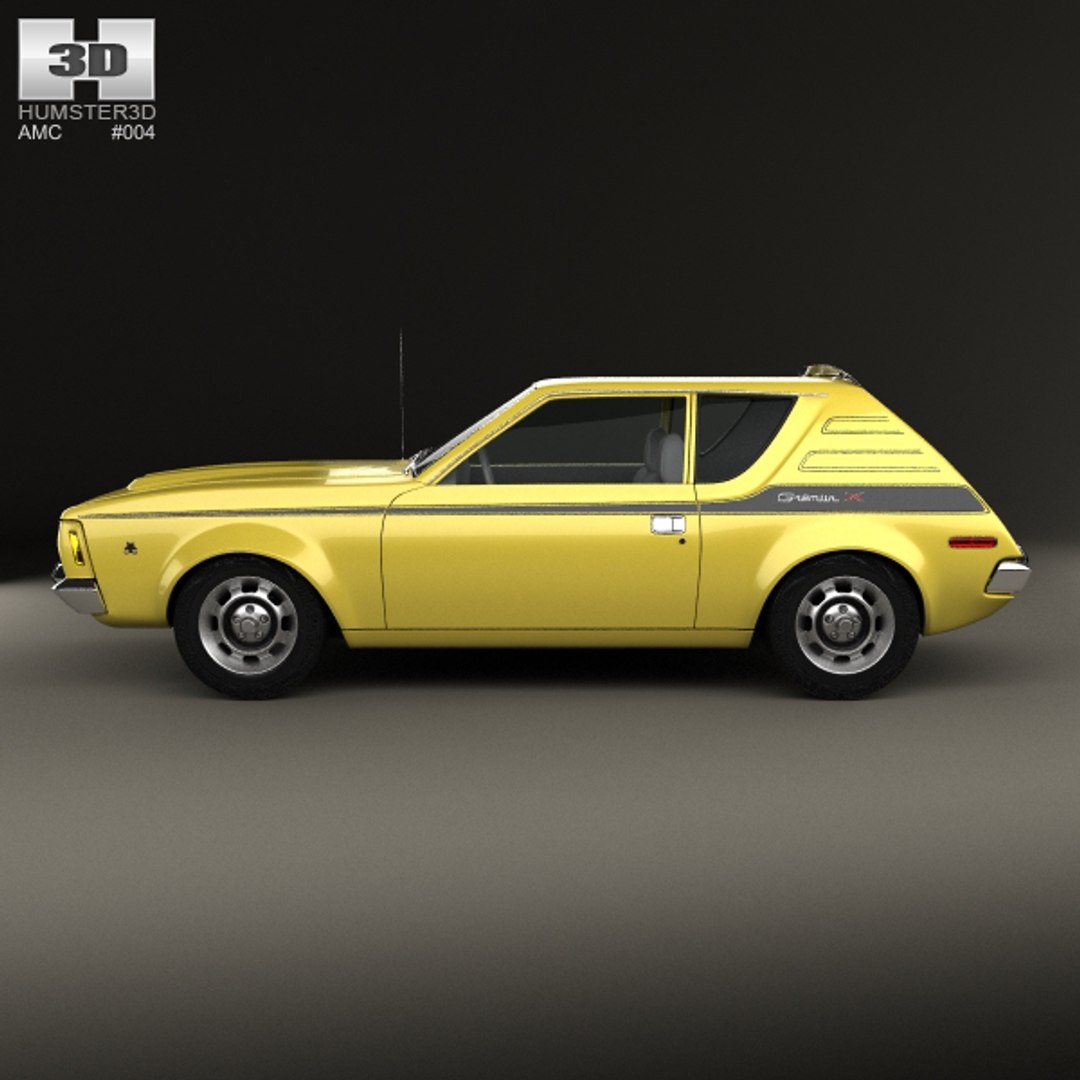 3d model amc gremlin 1970