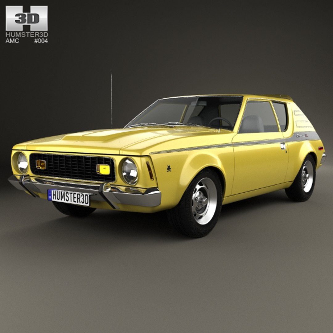 3d model amc gremlin 1970