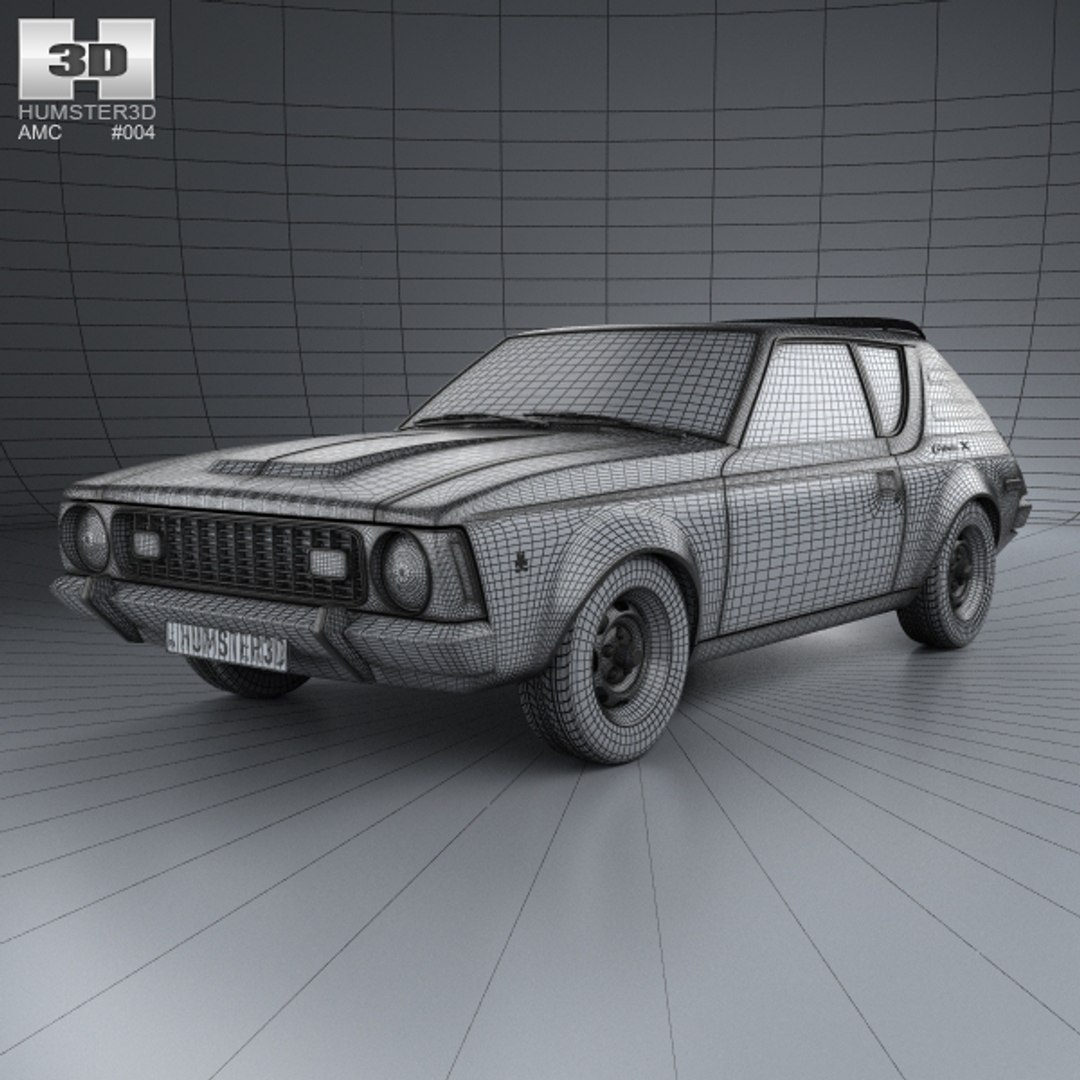 3d model amc gremlin 1970