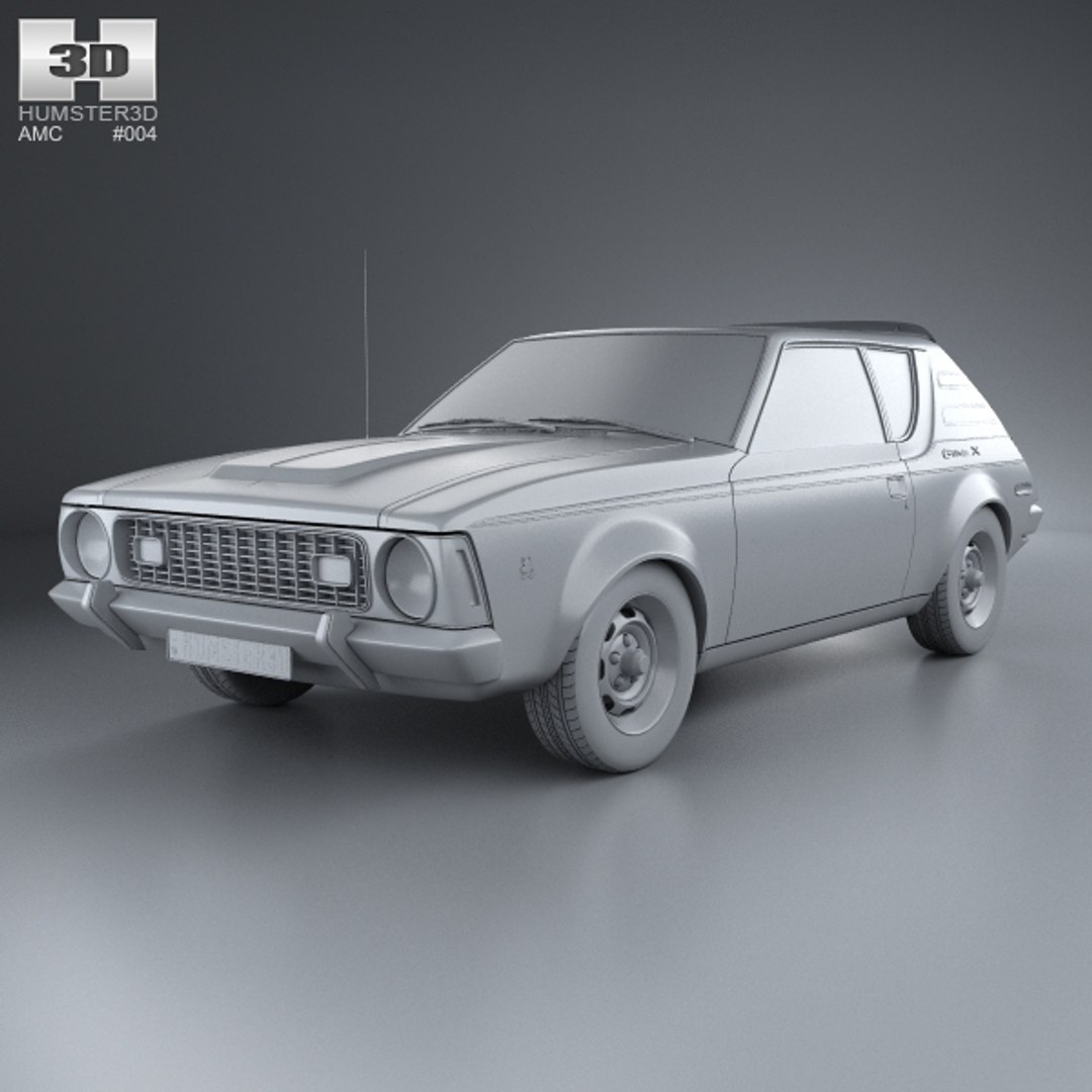 3d model amc gremlin 1970
